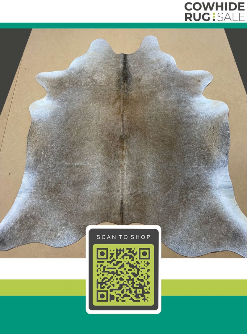 Small Brindle Cow Skin 5′ x 6′ BR-03-453 | COWHIDE RUG SALE