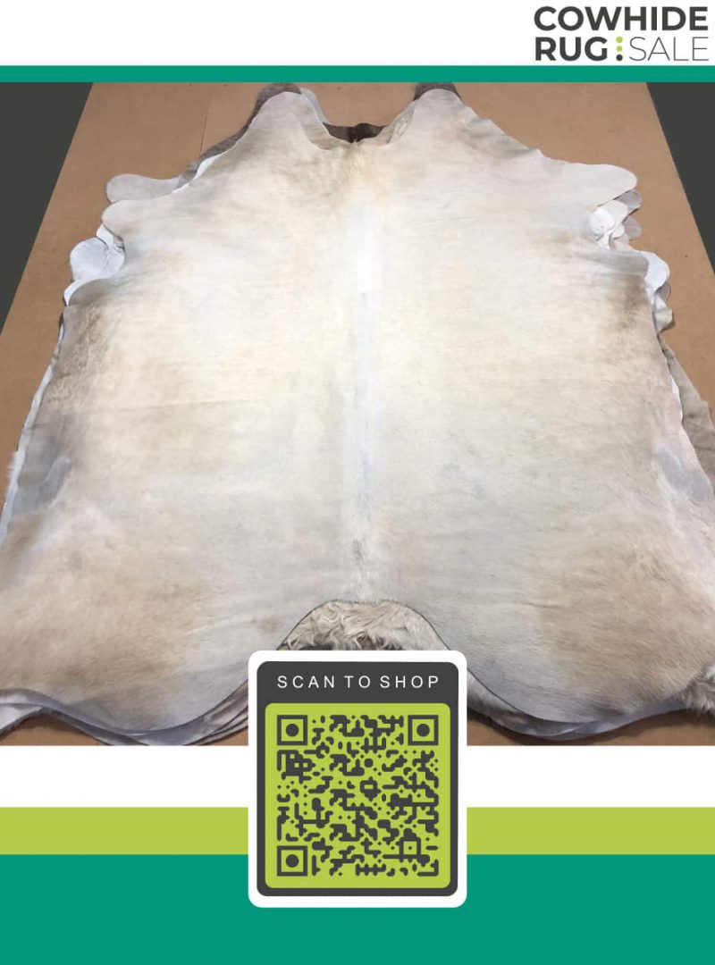 Grey and White Hide 7′ x 8′ GRW-01-425 | COWHIDE RUG SALE