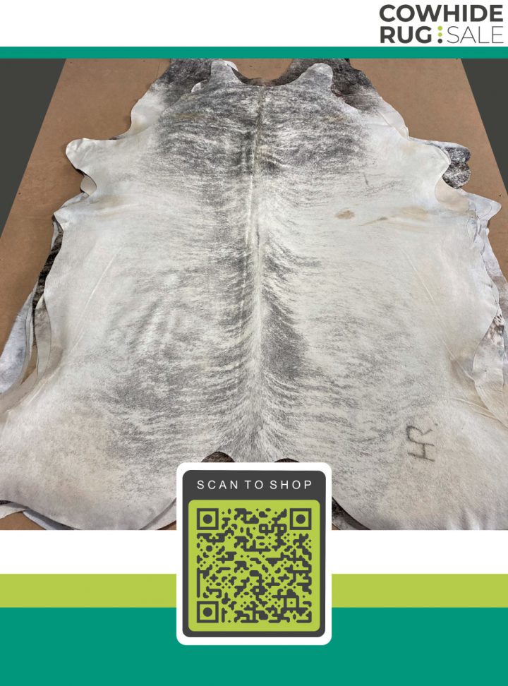 Large Texas Longhorn Cow Hide 7′ x 8′ LH-23-57 | COWHIDE RUG SALE