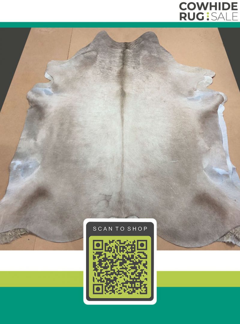 Medium BW Cow Skin 6′ x 7′ BW-27-154 | COWHIDE RUG SALE