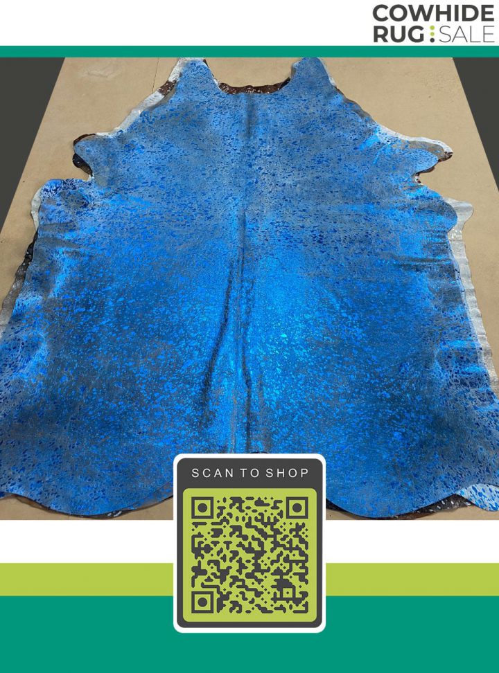 Exclusive Aberdeen Cowhide 6′ x 7′ BW-12-167 | COWHIDE RUG SALE